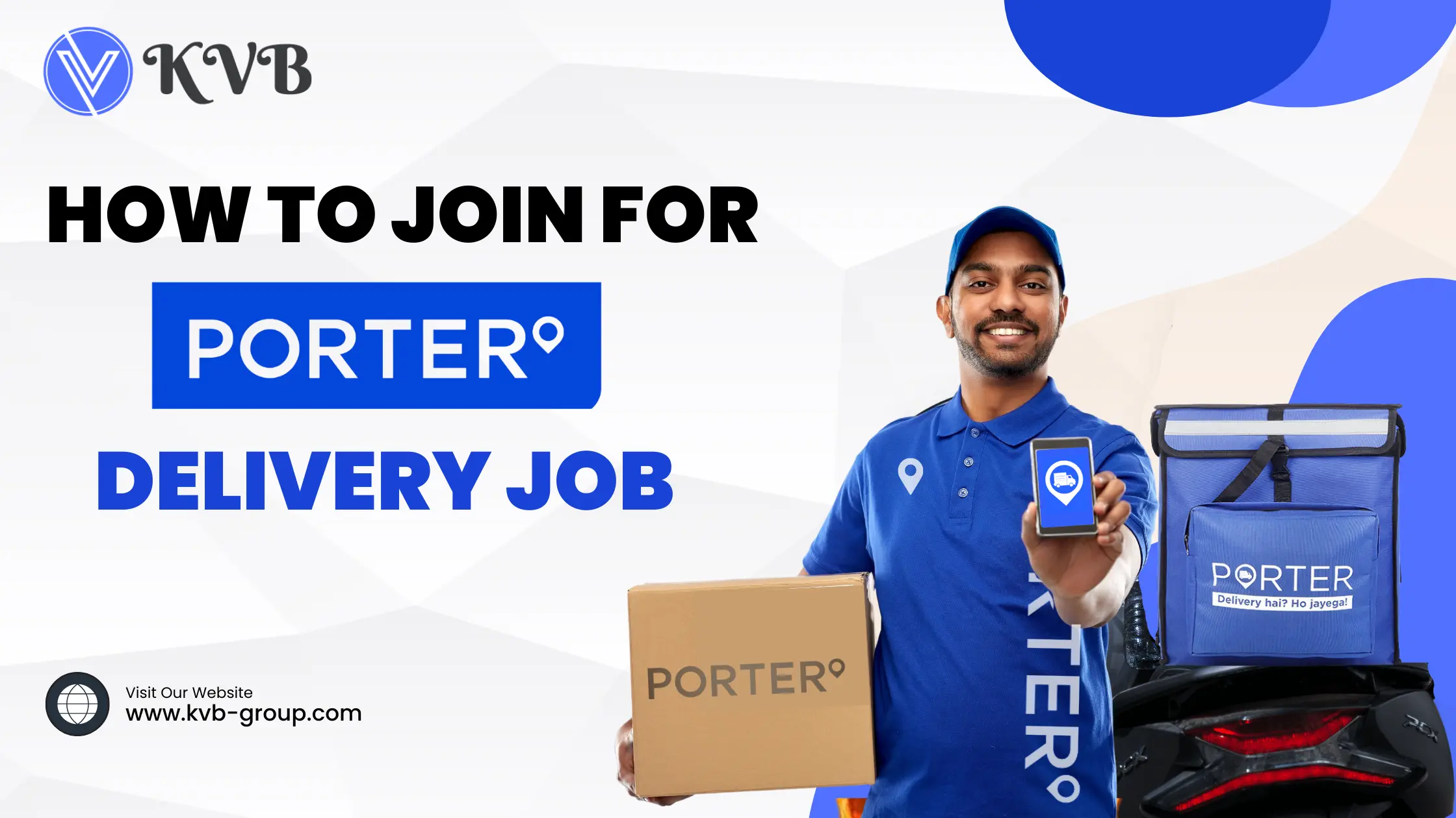 How to Join Porter Bike Delivery
